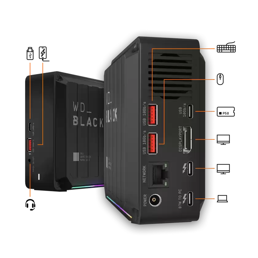 1TB WD_BLACK D50 Game Dock NVMe™ SSD | SanDisk