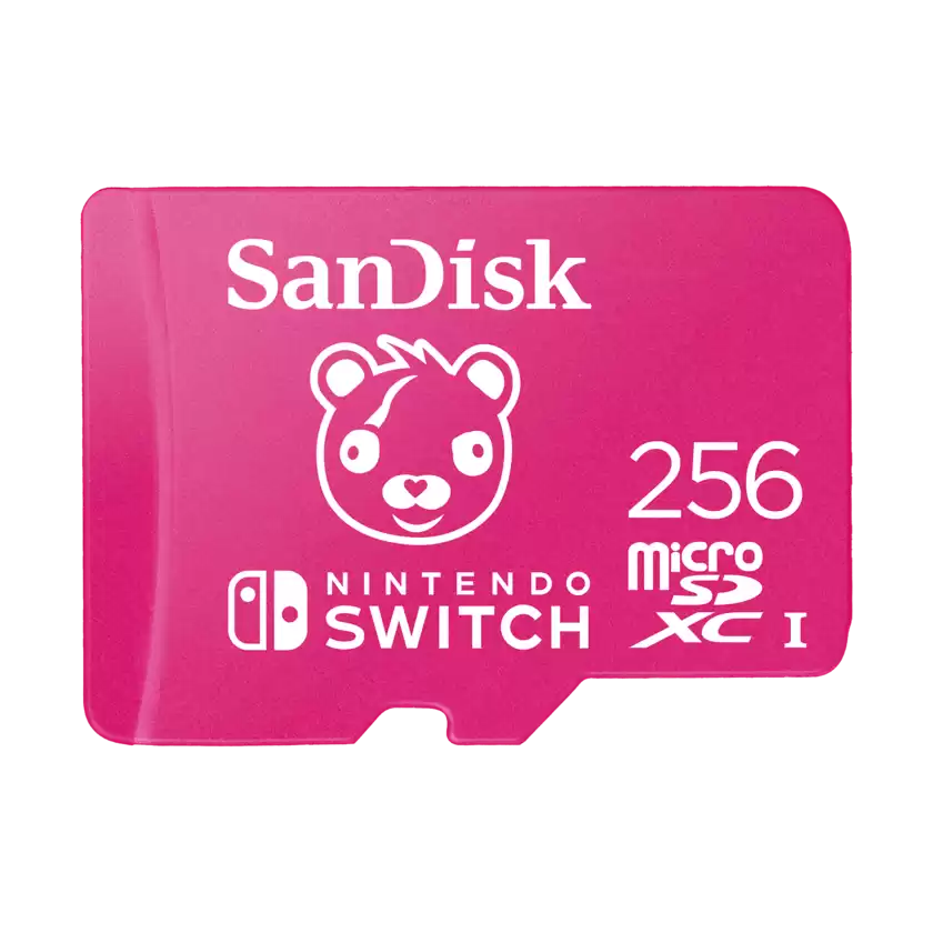 256GB SanDisk microSDXC™ card for Nintendo Switch™, Fortnite® Edition ...