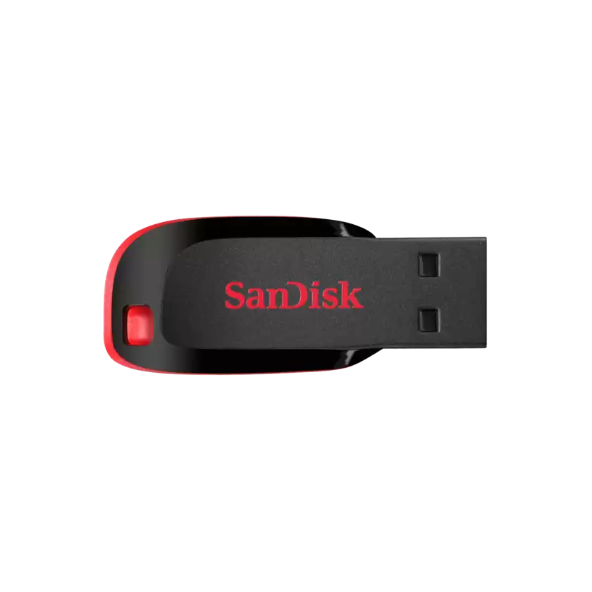 8GB Red Cruzer Blade USB Flash Drive | SanDisk