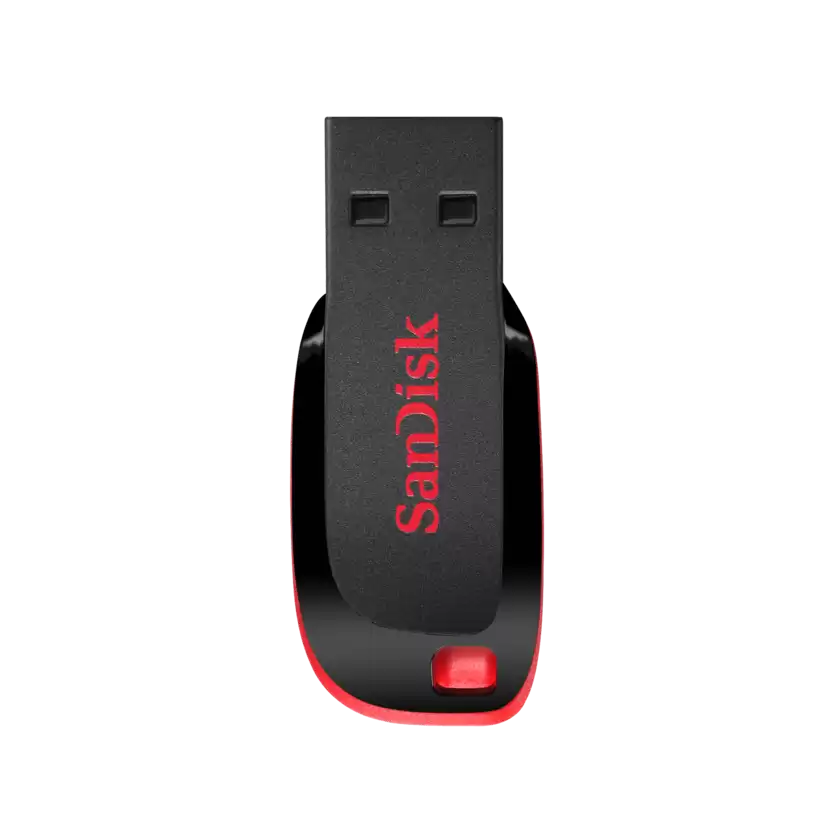 8GB Red Cruzer Blade USB Flash Drive | SanDisk