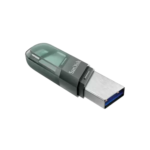 32GB Sea Green iXpand Flash Drive Flip | SanDisk