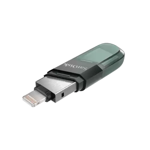 32GB Sea Green iXpand Flash Drive Flip | SanDisk