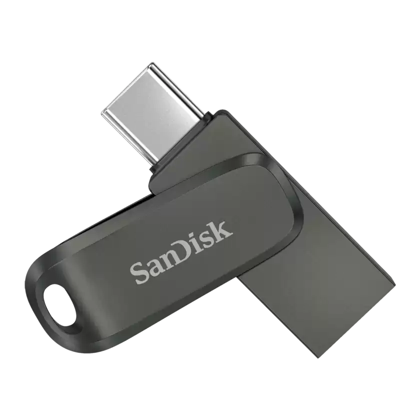 32GB Silver SanDisk Ultra Dual Drive Luxe USB Type-C™ Flash Drive | SanDisk