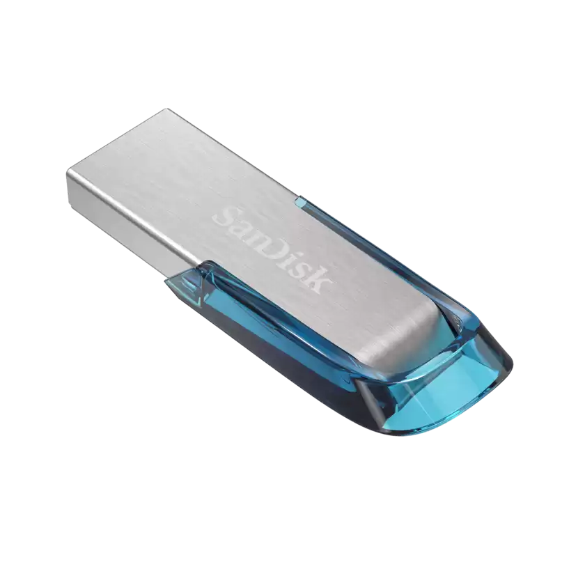 32GB Blue SanDisk Ultra Flair USB 3.0 Flash Drive | SanDisk